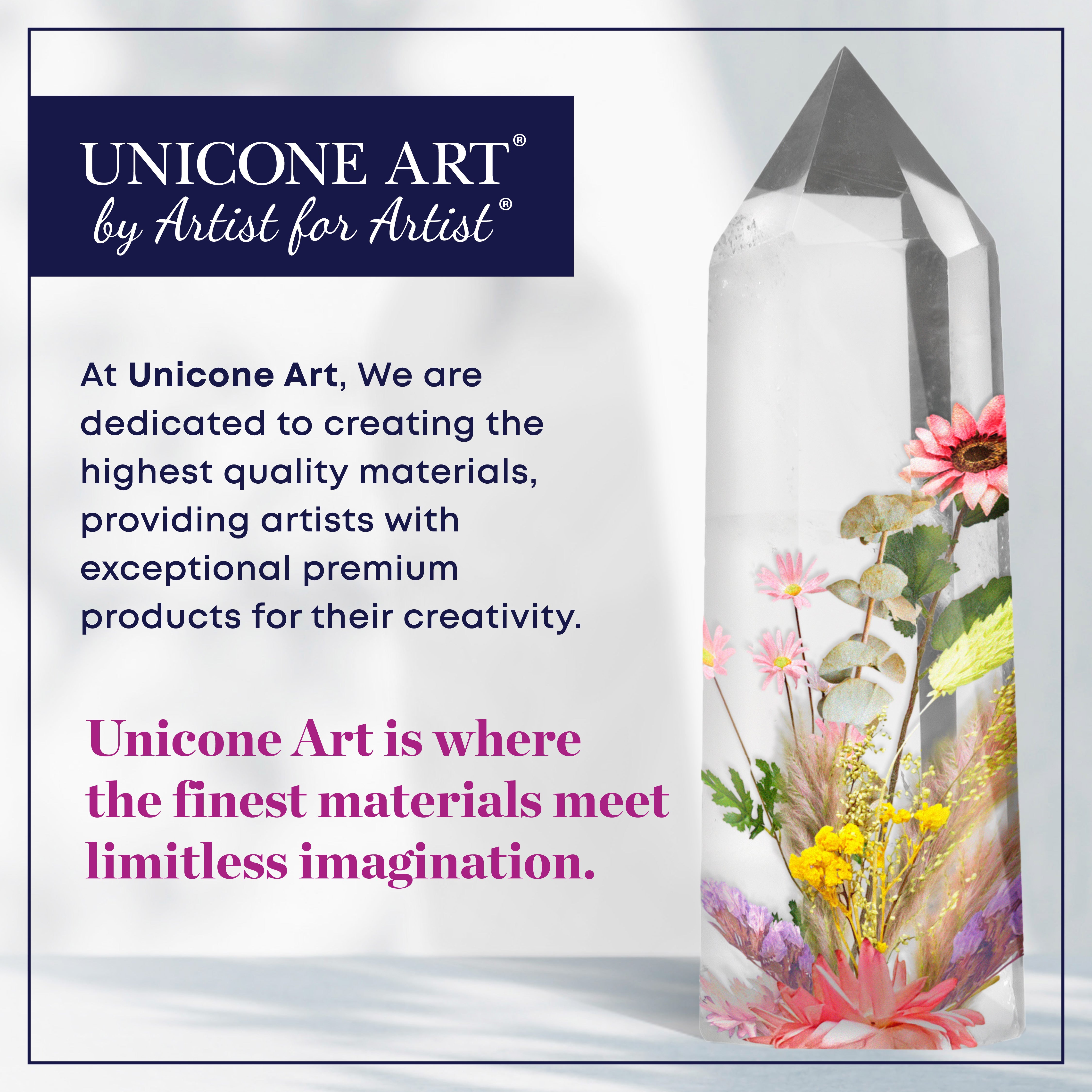 Premium Setinstone Eco Friendly Casting Resin - Unicone Art